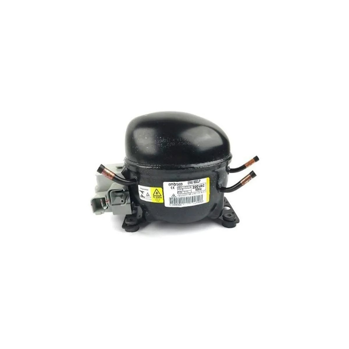 Compressor Embraco 1/6 EM2U60CLP - R600a - Original - Brastemp/Consul